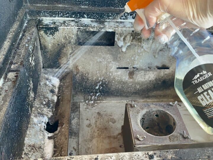 Cleaning Traeger Grease Trap