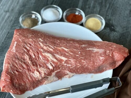 The Best Traeger Smoked Tri Tip Recipe • Fancy Apron