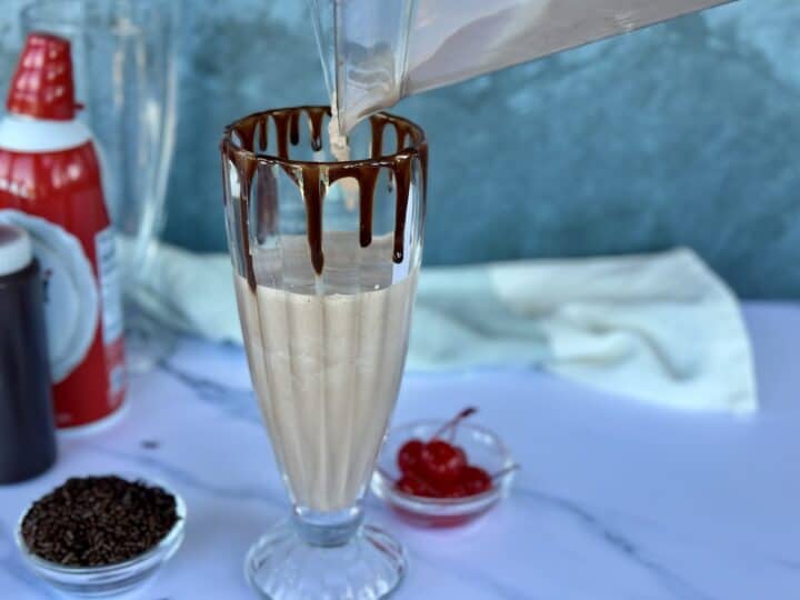 How To Make The Best Chocolate Milkshake Recipe • Fancy Apron