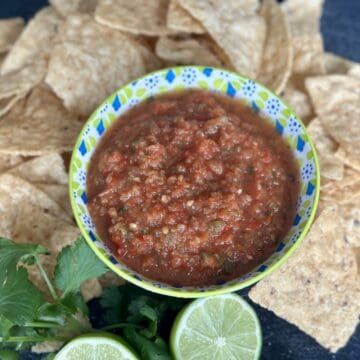 The Best Smoked Salsa Recipe in a Pellet Smoker • Fancy Apron
