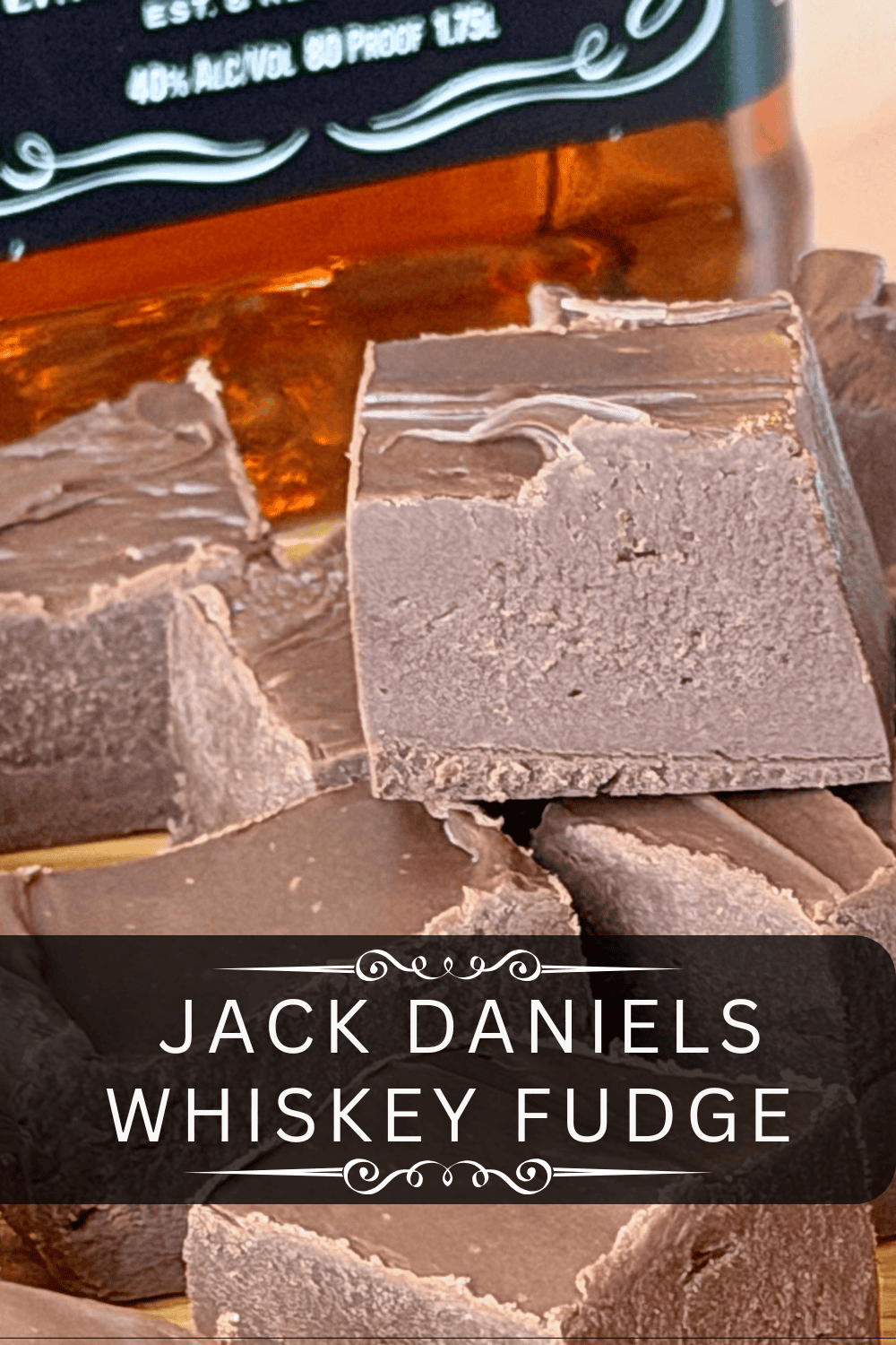 Easy Homemade Jack Daniel's Whiskey Fudge Recipe • Fancy Apron